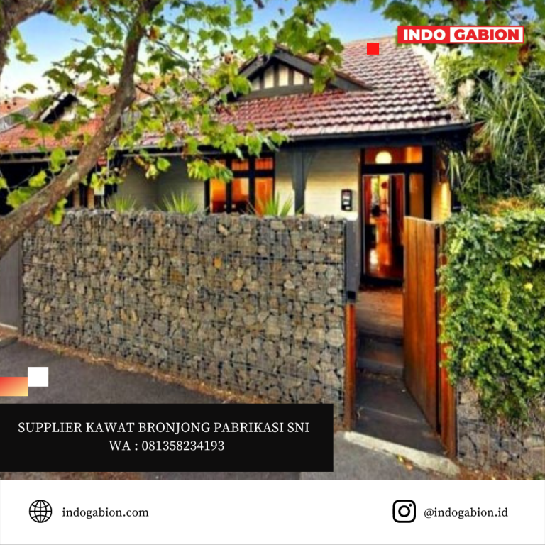 Ukuran Kawat Bronjong Pabrikasi - Indogabion